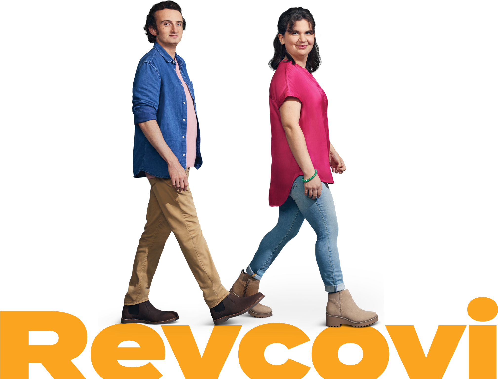 Josh and Ashley, actual Revcovi patients mobile